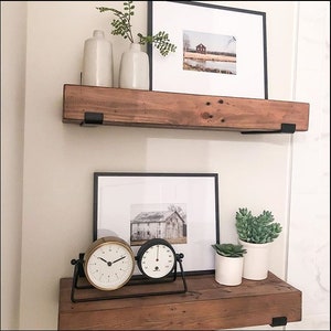 2 Wide J Metal Bracket Shelf Support J Bracket Open - Etsy