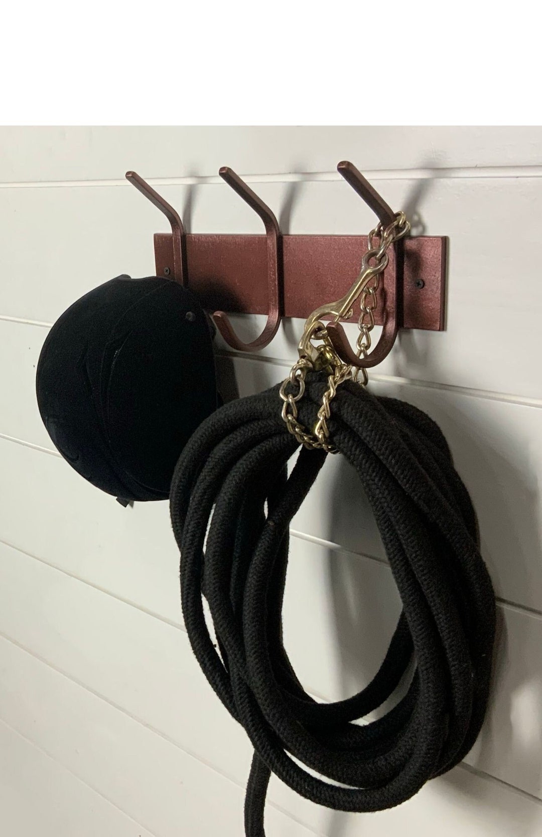 Heavy Duty Hook Rack, Rustic Barn Hooks, Wall Mounted Coat Hanger ...