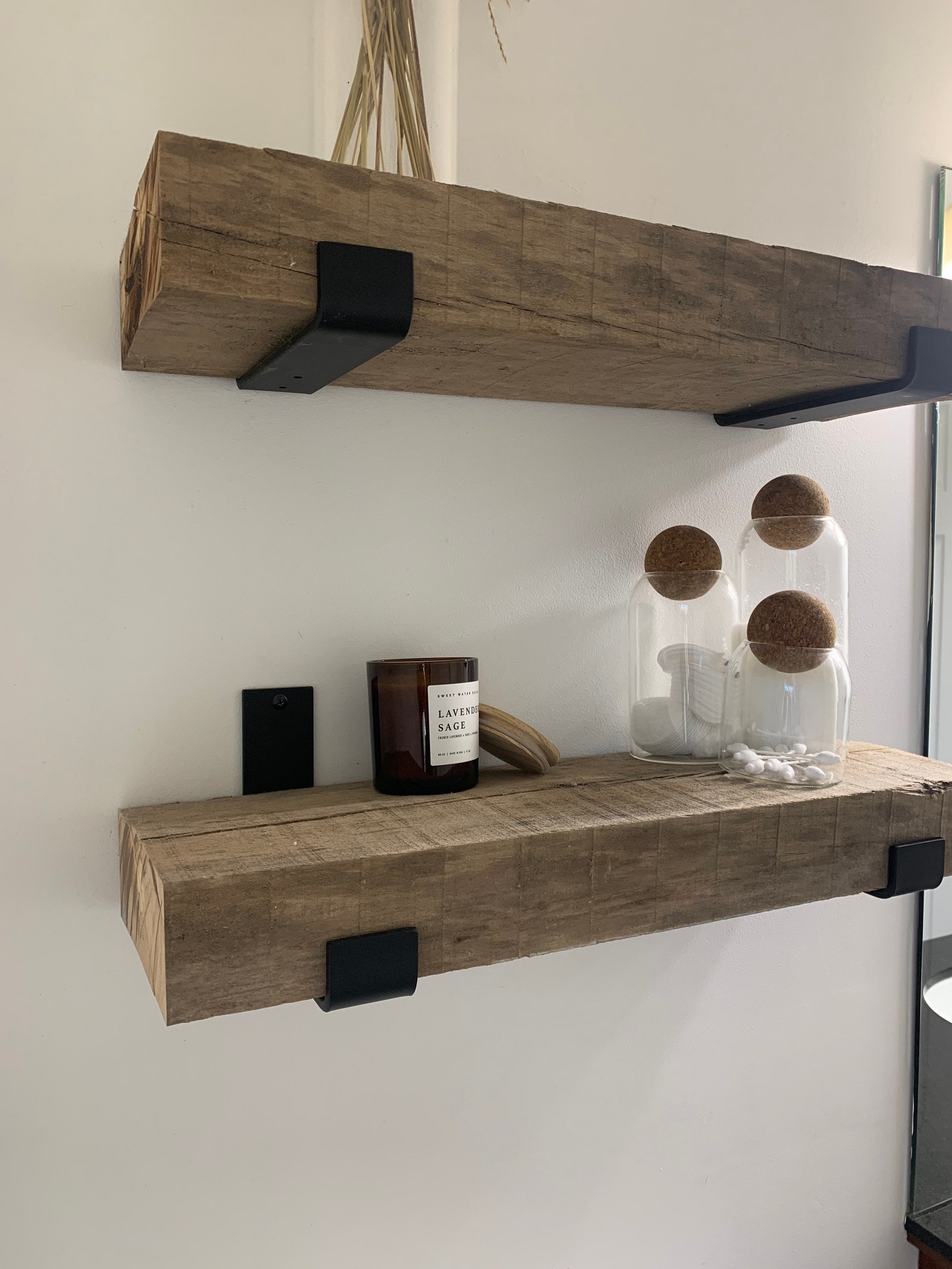 2 Wide J Metal Bracket Shelf Support J Bracket Open - Etsy