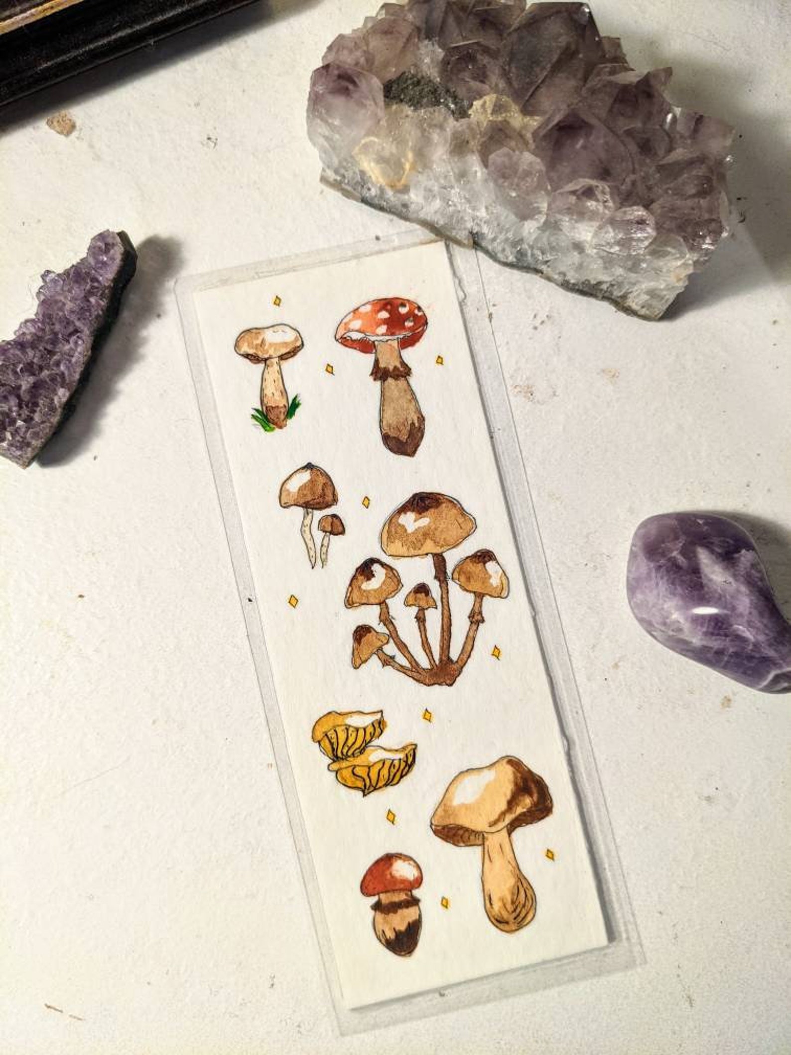 Cottagecore Watercolour Bookmarks - Etsy Canada