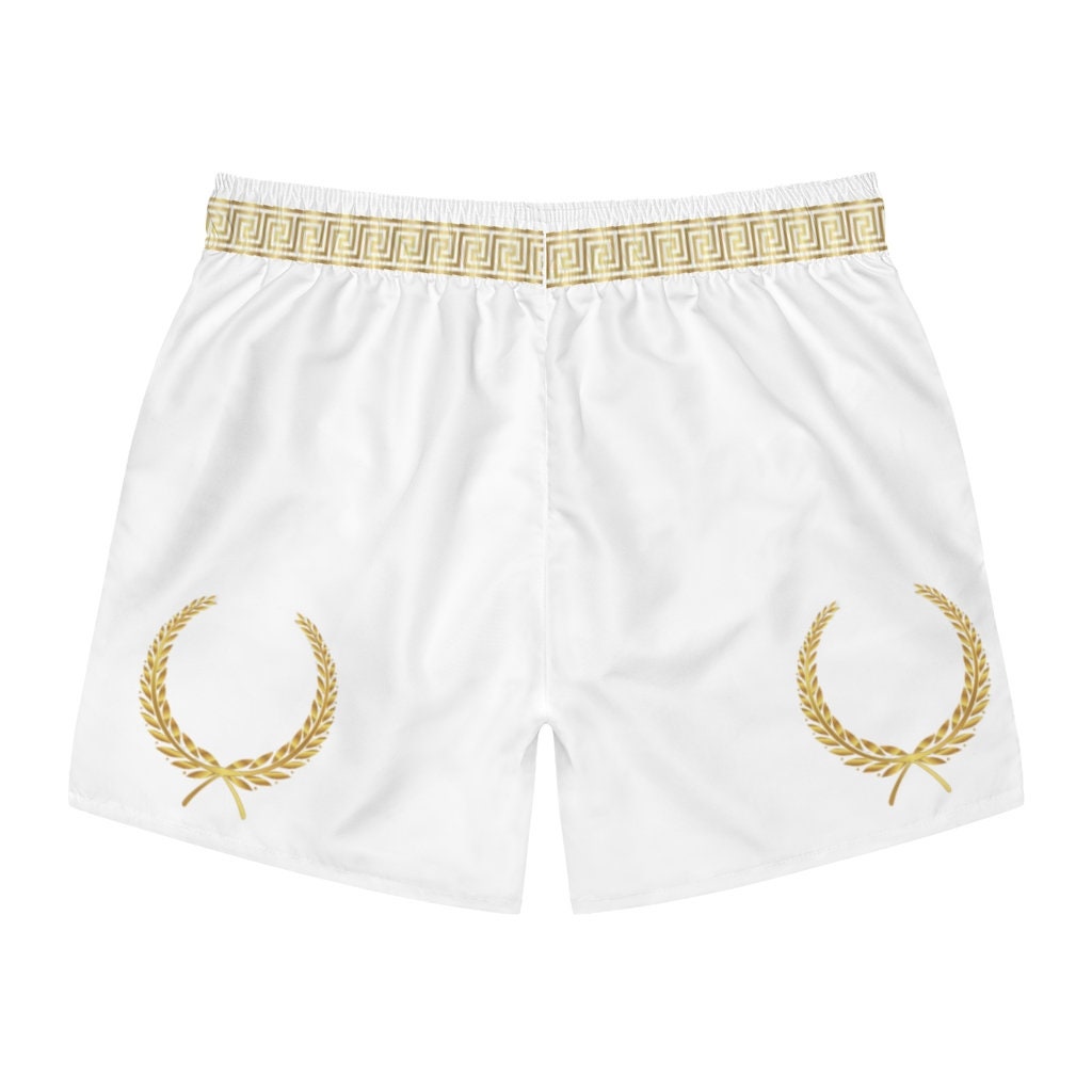 Greek Key Swim Trunks - Etsy