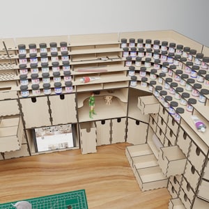 Modular Hobby Workshop Table Organizer Boxes: 30 Module Bundle (laser ...