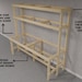 DIY Workbench PDF Plans, Garage Work Bench for Craft Table and Storage ...
