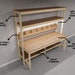 DIY Workbench PDF Plans, Garage Work Bench for Craft Table and Storage ...