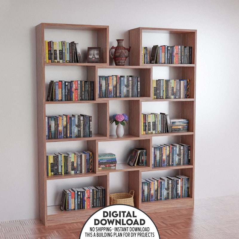 Diy Bookshelf Kit - Etsy
