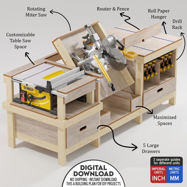 Workbench Shop Table - Etsy