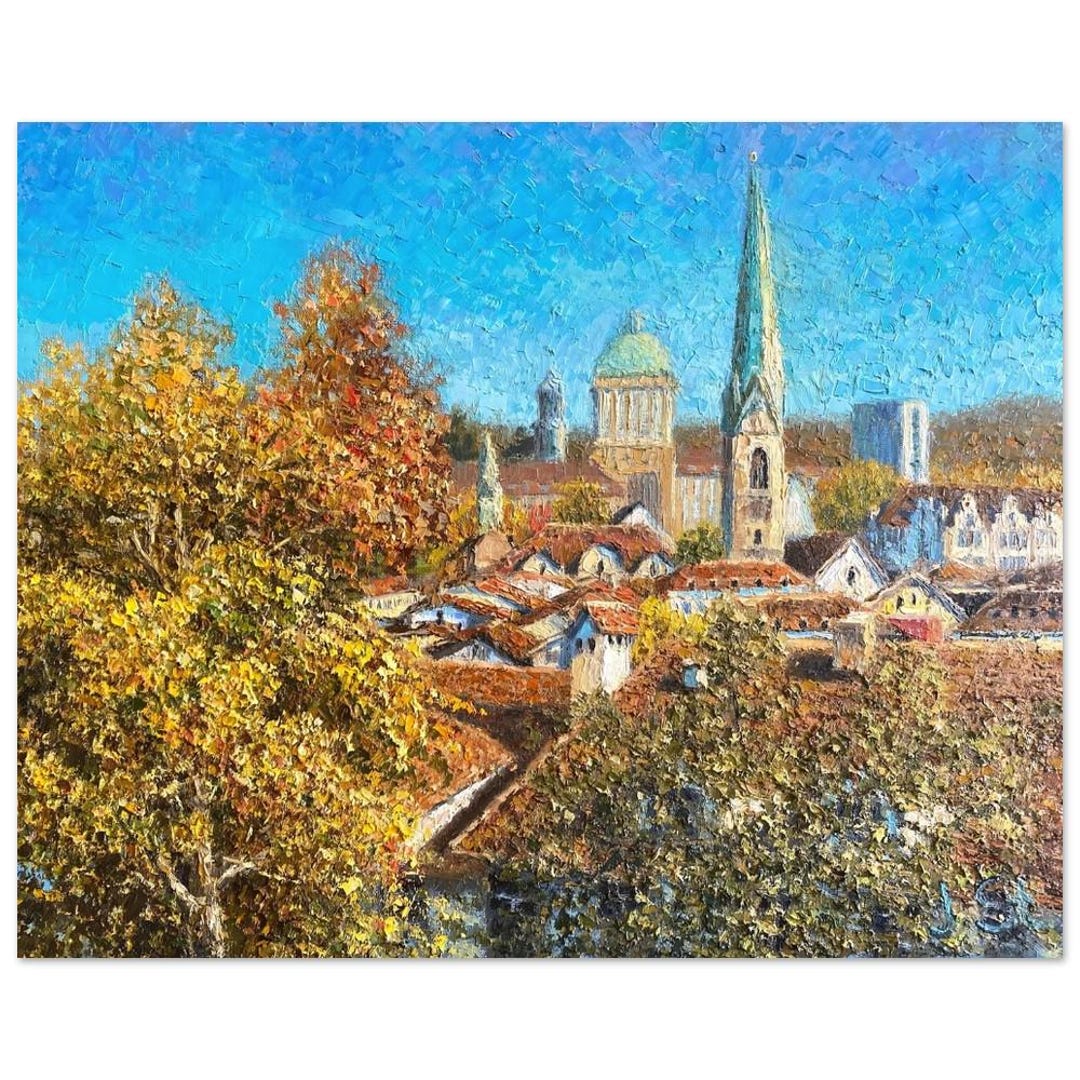 Paper Poster. Premium Matte Paper Poster 40x50 Cm / 16x20″ Zurich ...