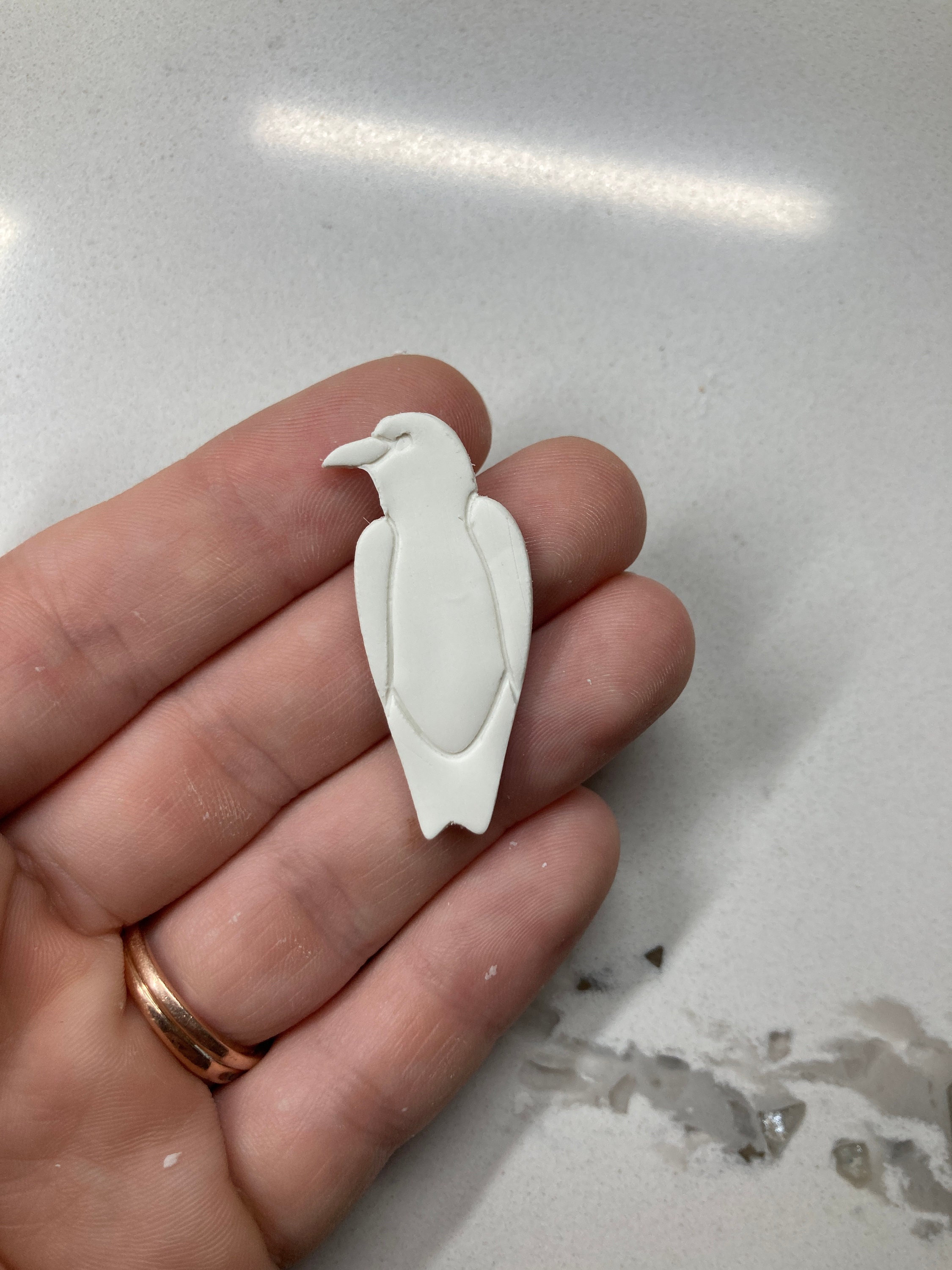 Mirrored Raven/crow Clay Cutter Set for Polymer Clay Earrings - Etsy