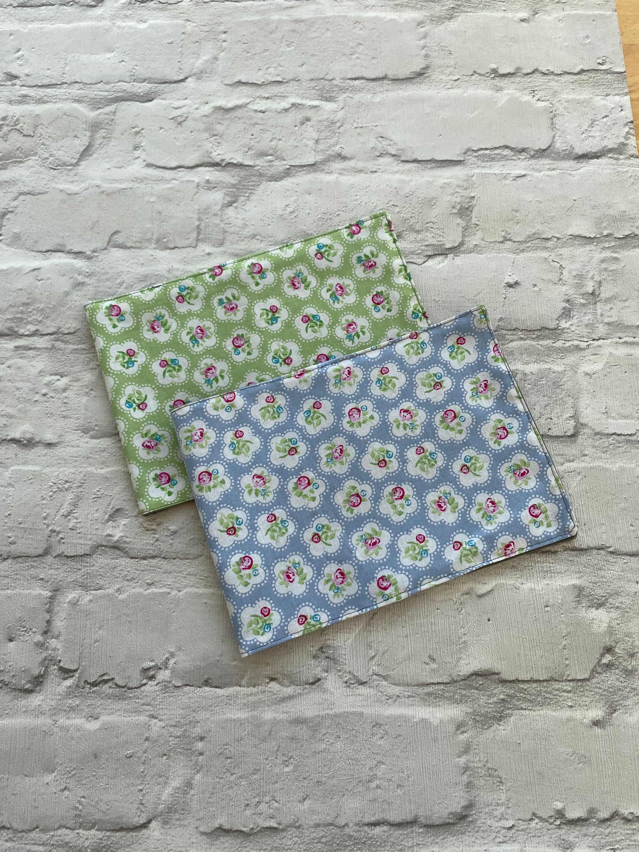 Fabric Baby NHS Red Book cover Floral fabric book cover New | Etsy