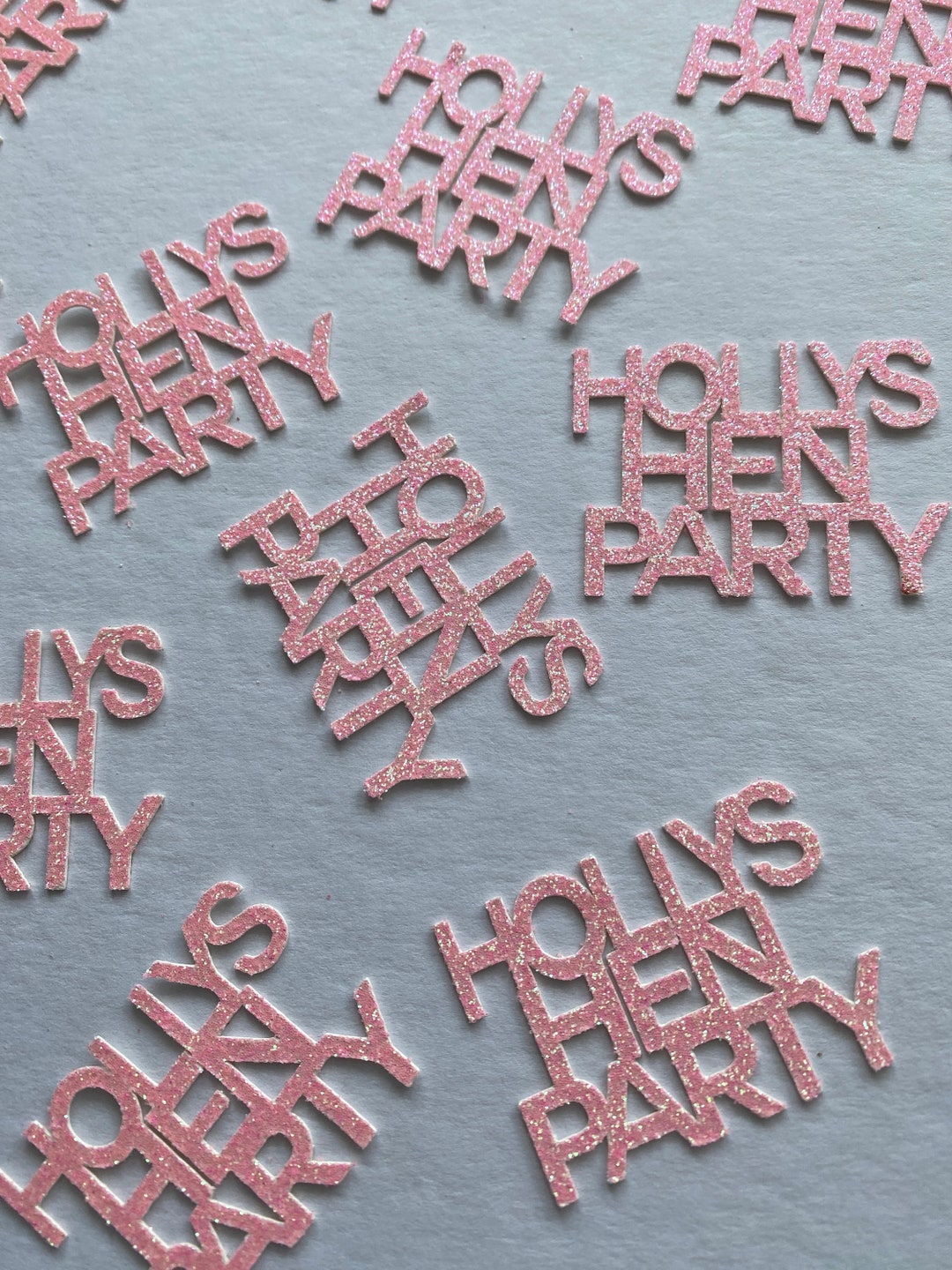 Personalised Hen Party Table Confetti Decoration / Table Decor - Etsy UK