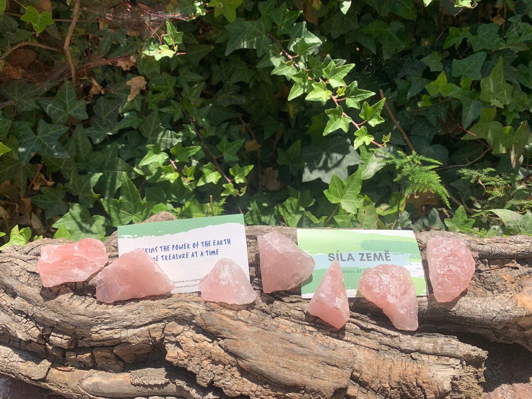 Raw Rose Quartz/healing/crystal/love/spell-work/pink/positive/energy ...