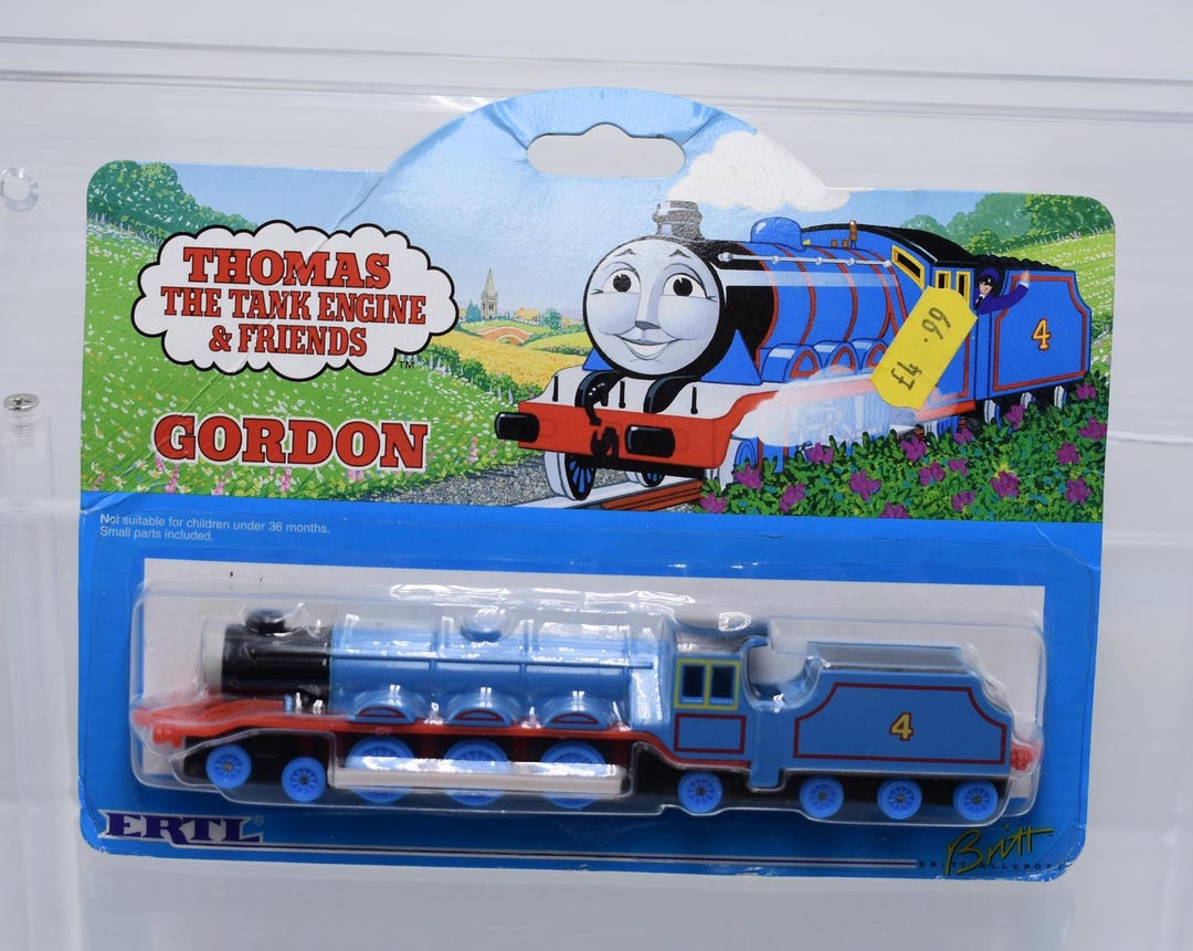 ERTL Vintage 1993 Thomas the Tank Engine - Gordon Diecast Train New ...