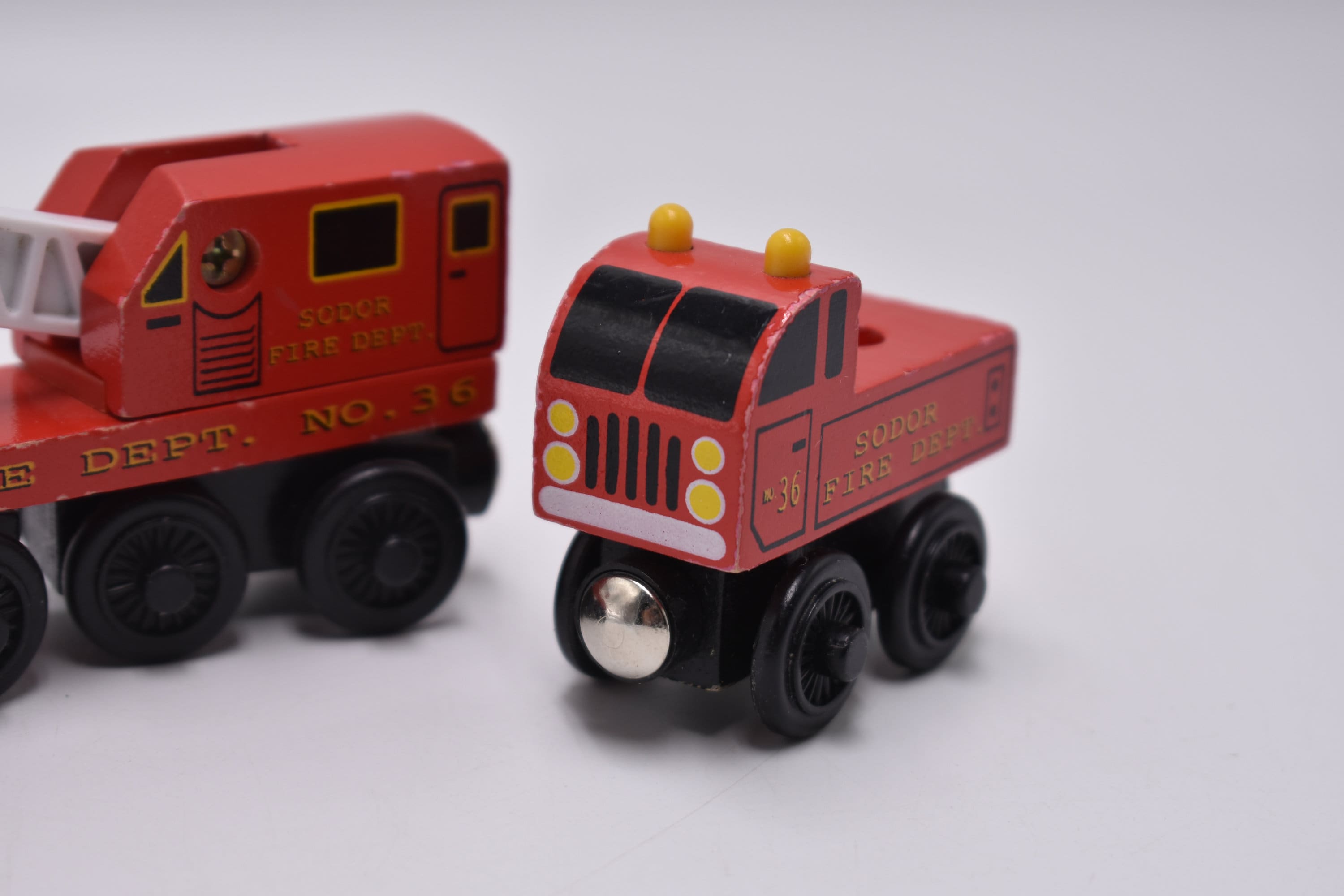 Vintage Thomas & Friends Sodor Fire Dept No. 36 Fire Truck and Fire ...