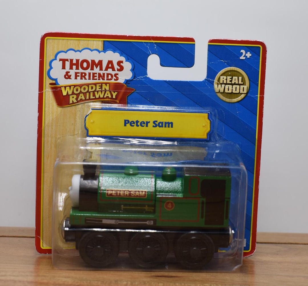Peter Sam Square Funnel Very Rare Thomas & Friends Wooden Railway ...