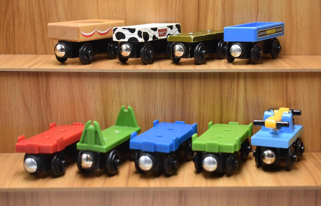 You Choose Thomas & Friends Collection Wooden Cars Quarry Car Log Car ...