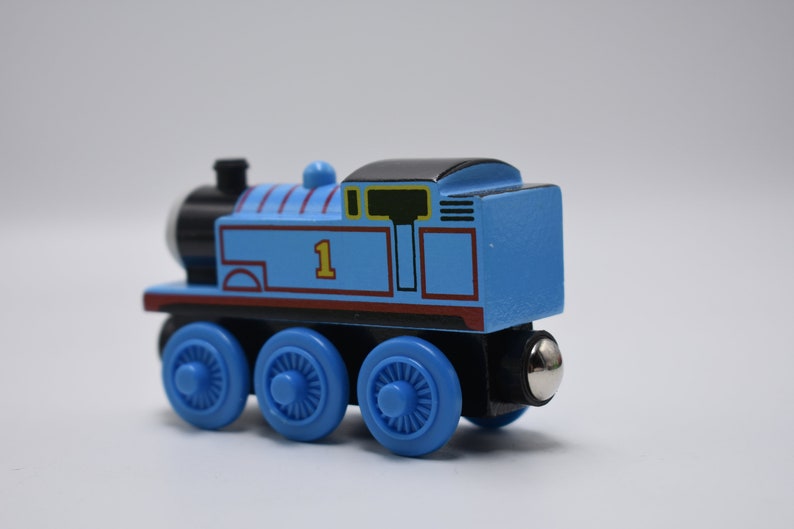 Thomas & Friends Thomas 1blue Wooden Railway Tank Engine 2003 Vintage ...