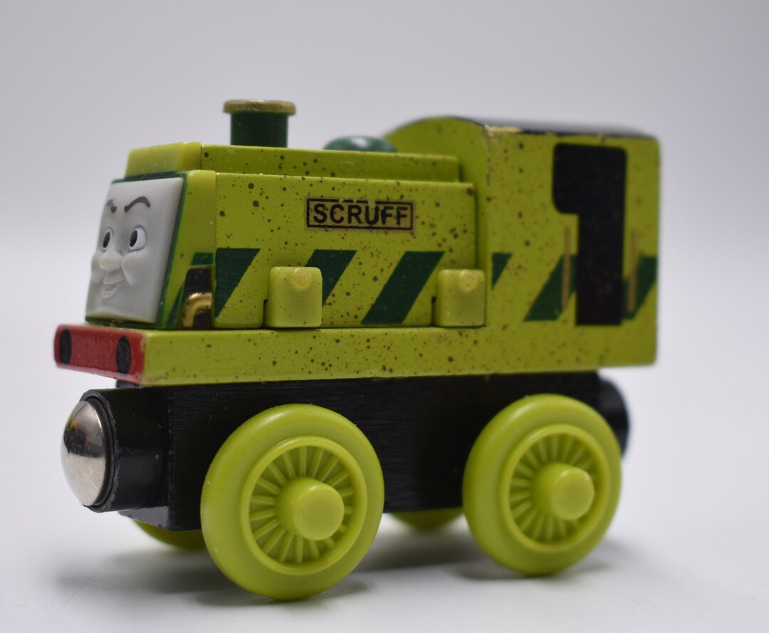 Dirty Scruff Thomas the Train Tank Engine Wooden Railway Friends Rare ...