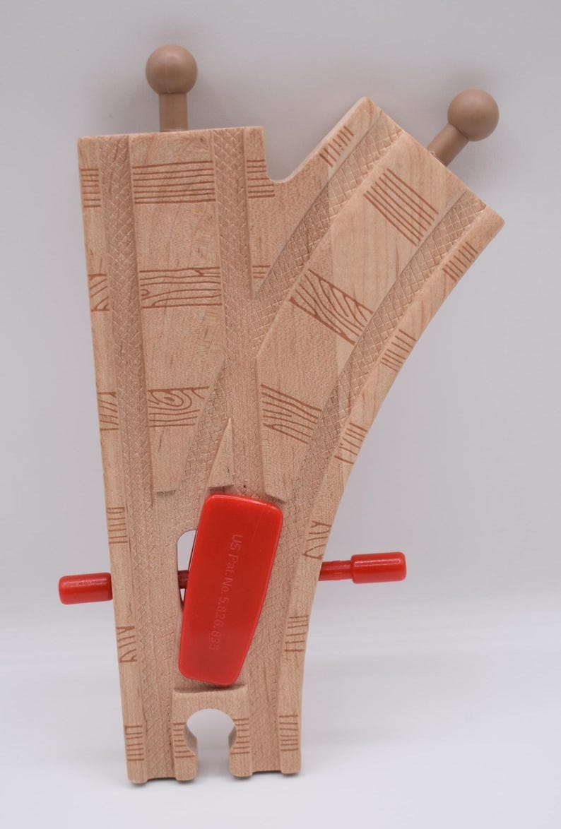You Choose Thomas and Friends Wooden Tracks T Shaped Switch Track 3 Way ...