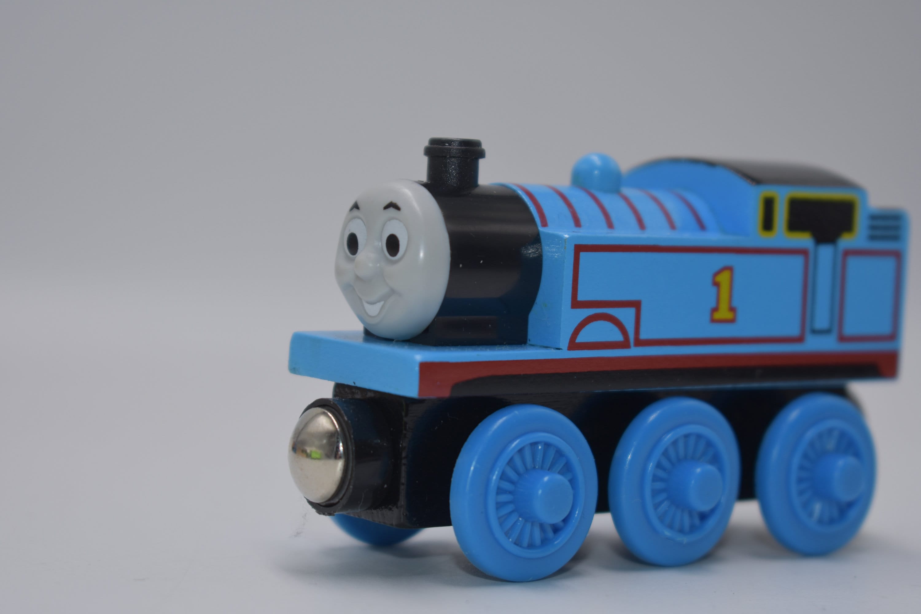 Thomas & Friends Thomas 1blue Wooden Railway Tank Engine 2003 Vintage ...