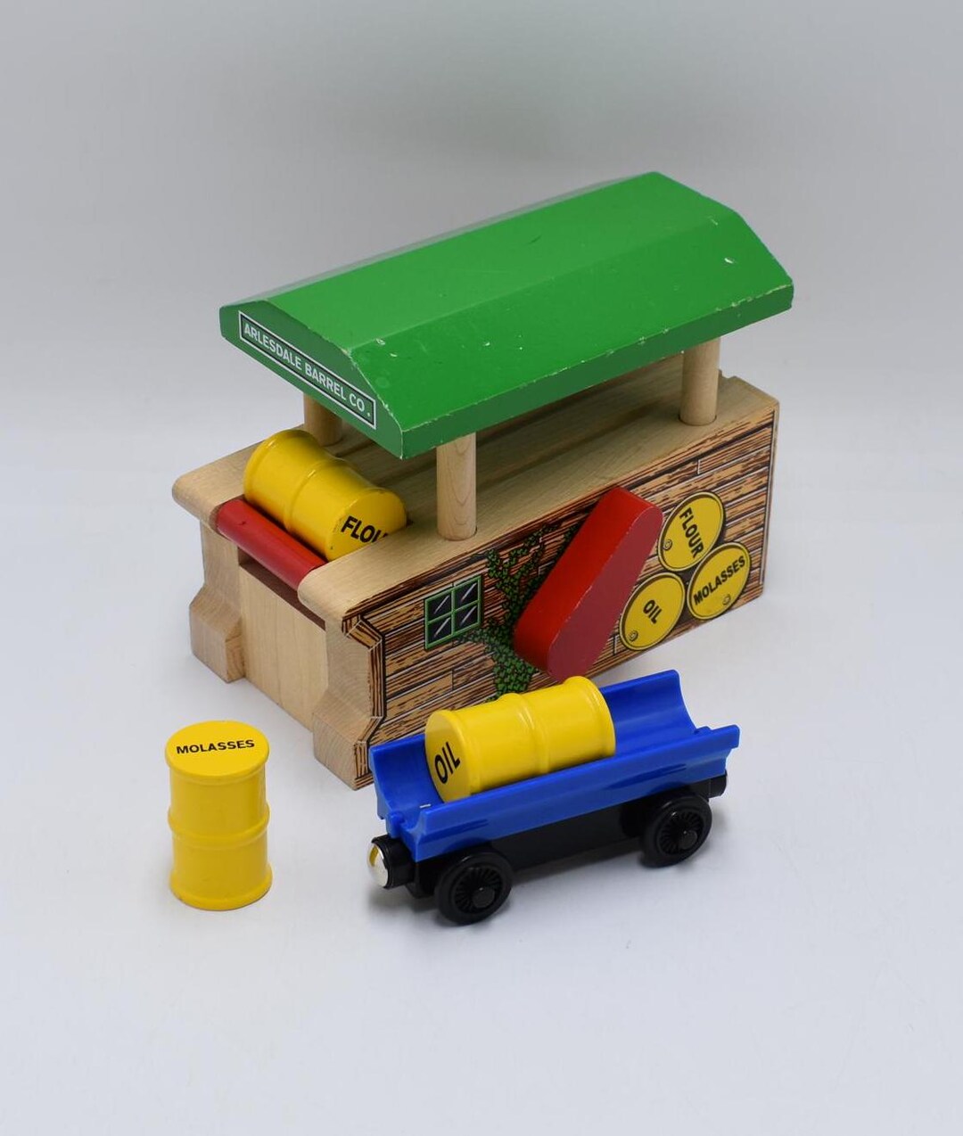 Barrel Loader Arlesdale Barrel Co Cargo Barrel Thomas & Friends Wooden ...