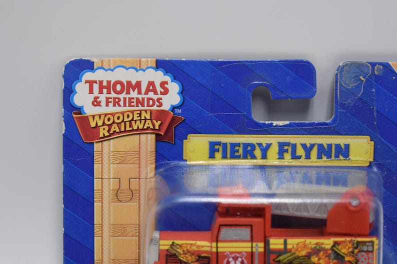 Fiery Flynn Fire Truck – Thomas Friends Wooden Railway Train - Etsy