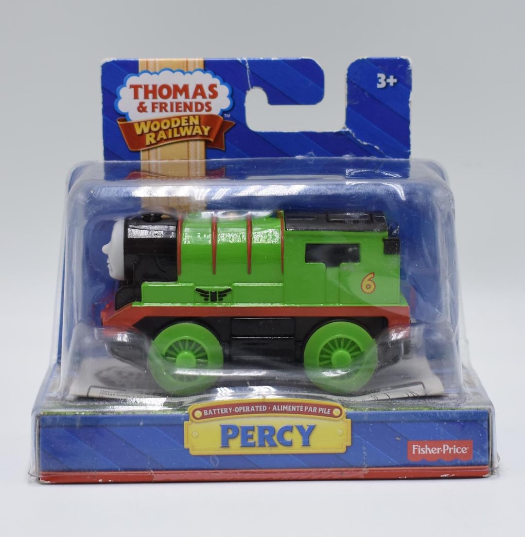 Percy 6 Battery Operated Diecast Engine Train Thomas & Friends Fisher ...