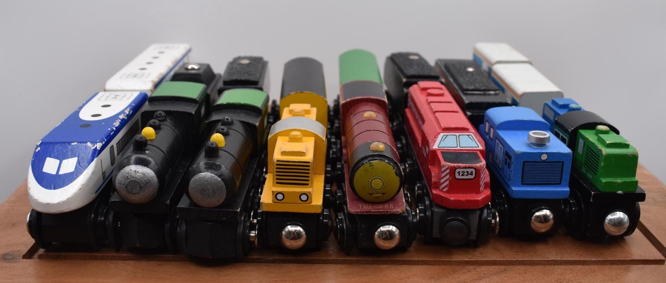 Wooden Train Engine: Imaginarium, Toy R Us Compatible - Etsy