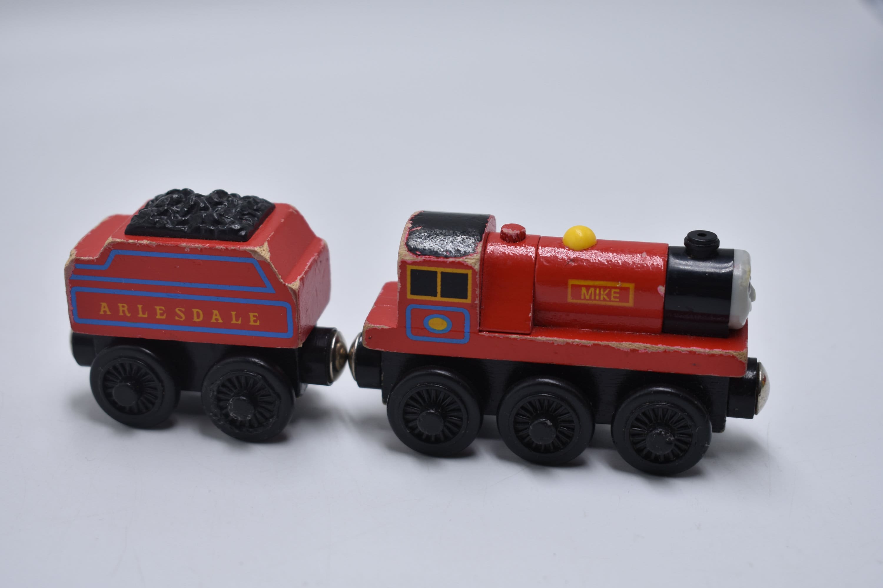 Thomas and Friends Wooden Railway Train Mike & Mike's Tender Arlesdale ...