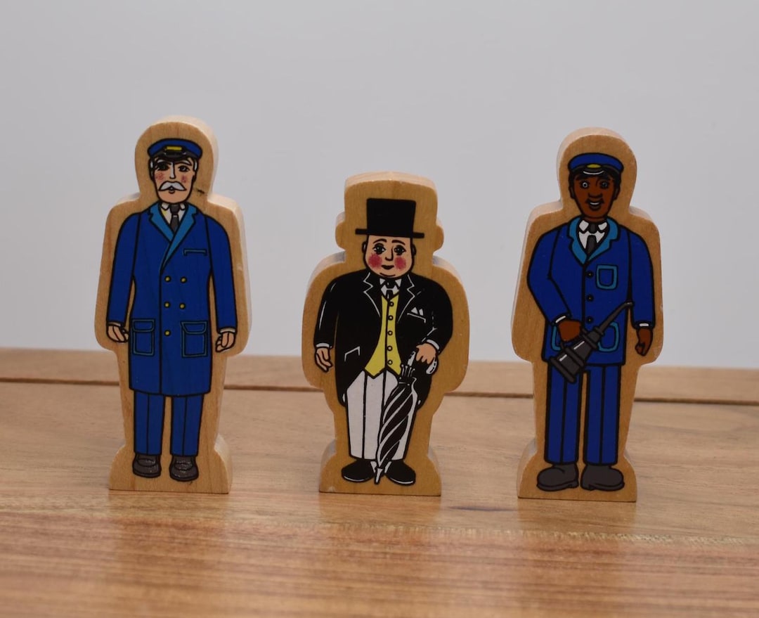 Vintage Thomas & Friends Wooden Railway Figures – Sir Topham Hatt ...