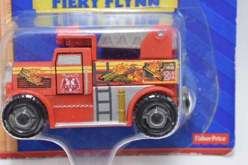 Fiery Flynn Fire Truck – Thomas Friends Wooden Railway Train - Etsy