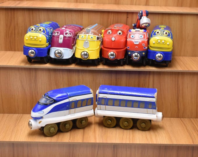 You Choose Chuggington Wooden Railway Trains Hanzo TOMY Passenger Wagon ...