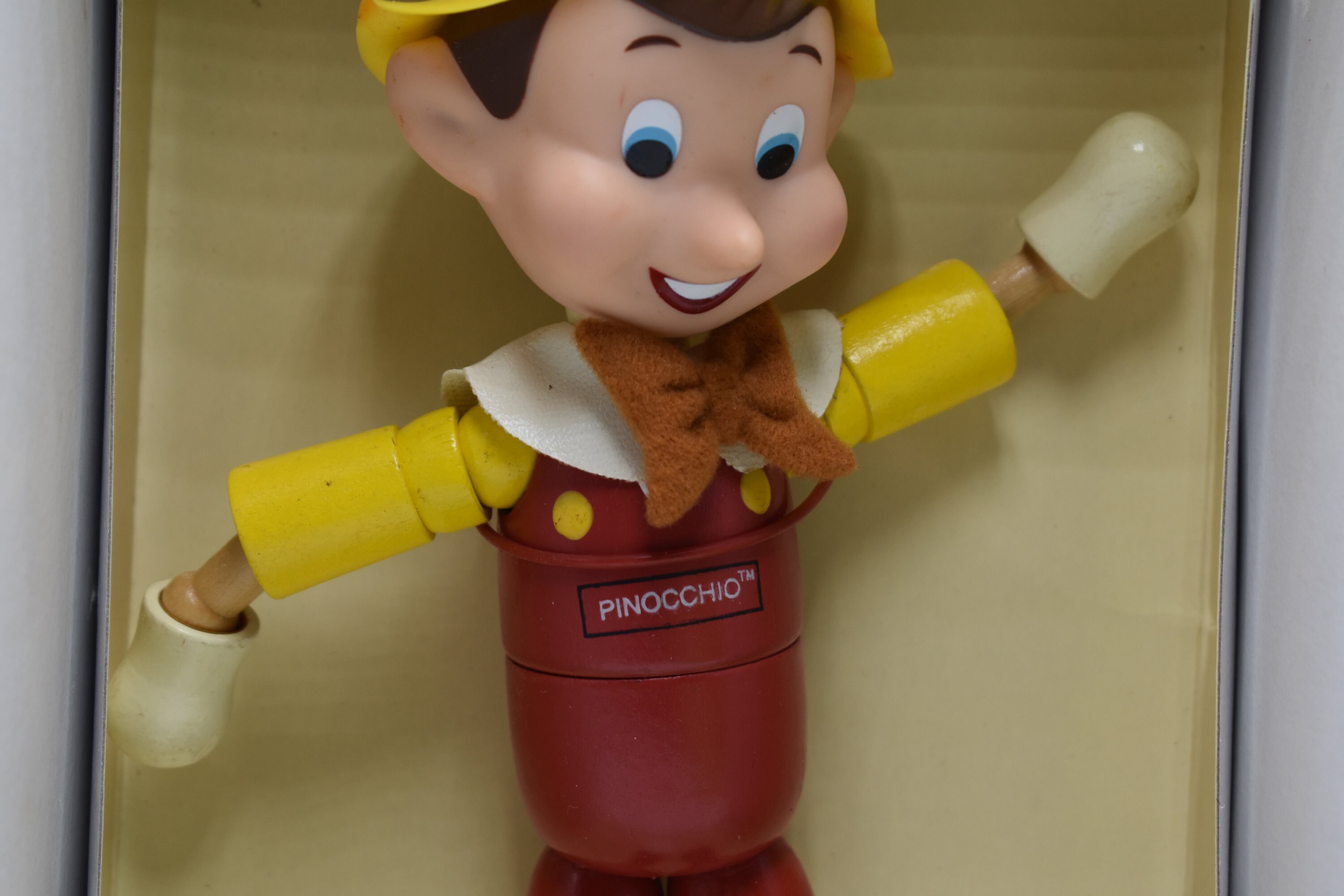 Vintage Pinocchio Walt Disney Authentic Schylling Wooden - Etsy