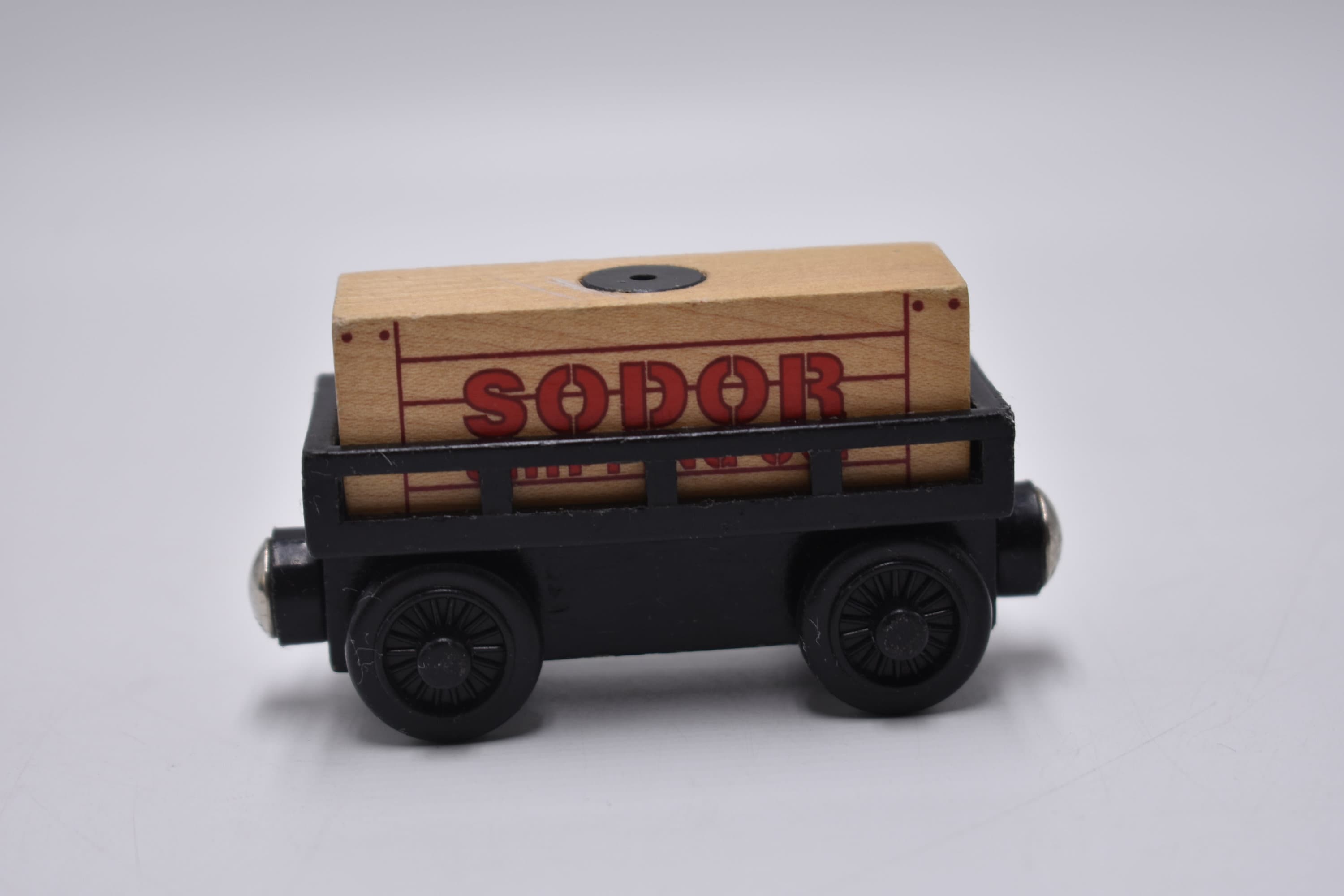 Thomas & Friends Wooden Railway CARGO CAR Black 2003 Learning Curve ...