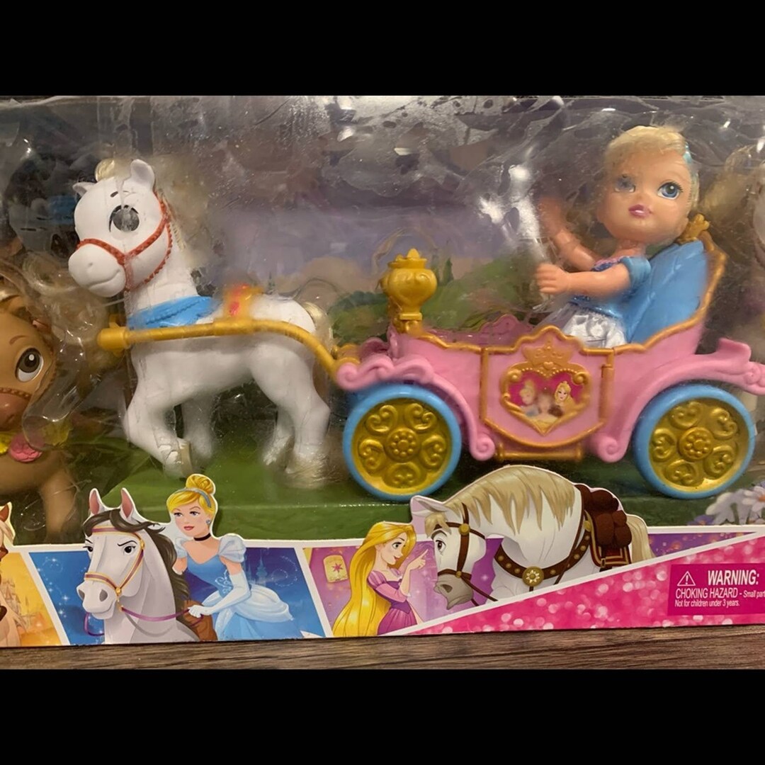 Disney Princess Royal Carriage Doll Kids Party Childhood - Etsy