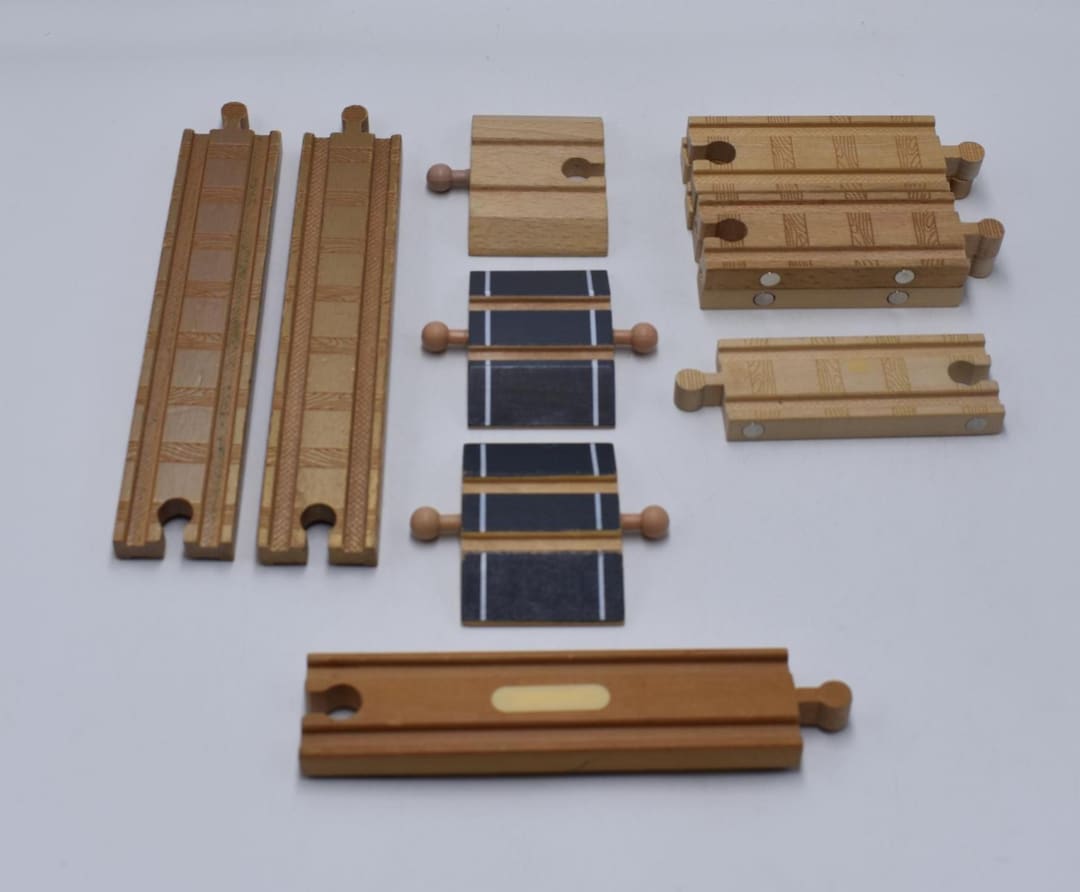 Thomas and Friends Wooden Railway – Straight and Connector Track, You ...