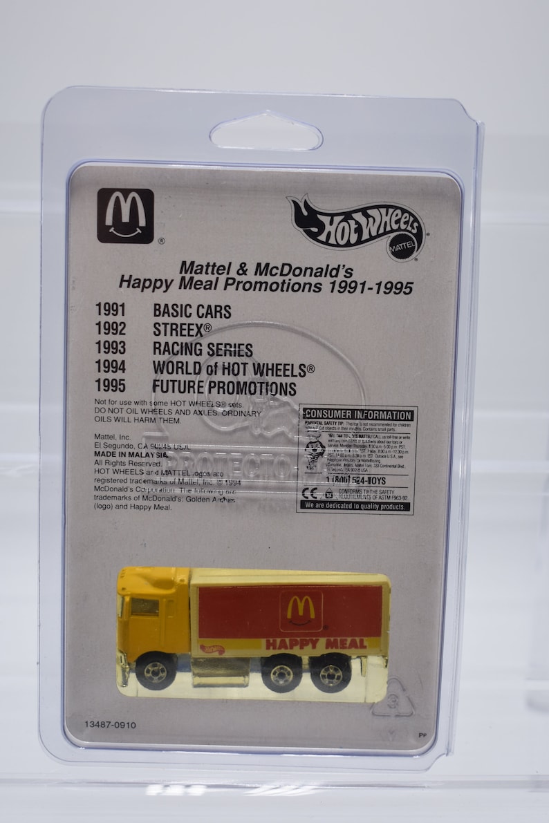 Vintage Hot Wheels Mcdonald's Happy Meal Truck, Limited Edition 7000 - Etsy