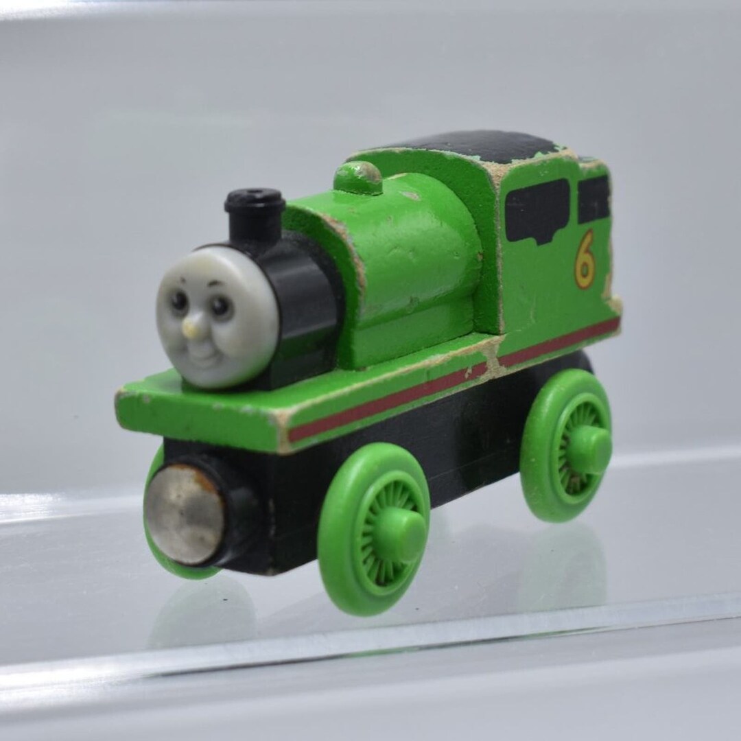 Thomas & Friends Wooden Railway Train Percy Saddle Tank Engine 6 2002 ...