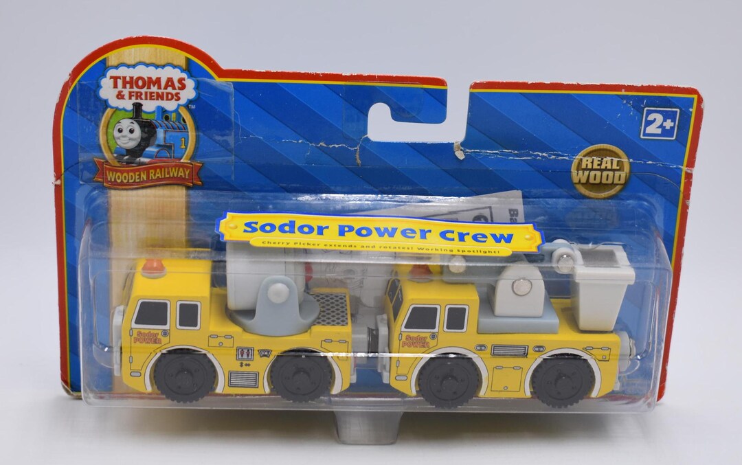 Thomas and Friends Wooden Railway – Sodor Power Crew Lorry and Cherry ...