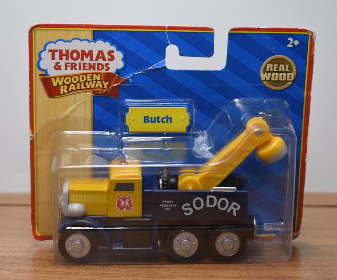 Butch Tow Truck - Thomas & Friends Wooden Railway Tomy (new Sealed) - Etsy