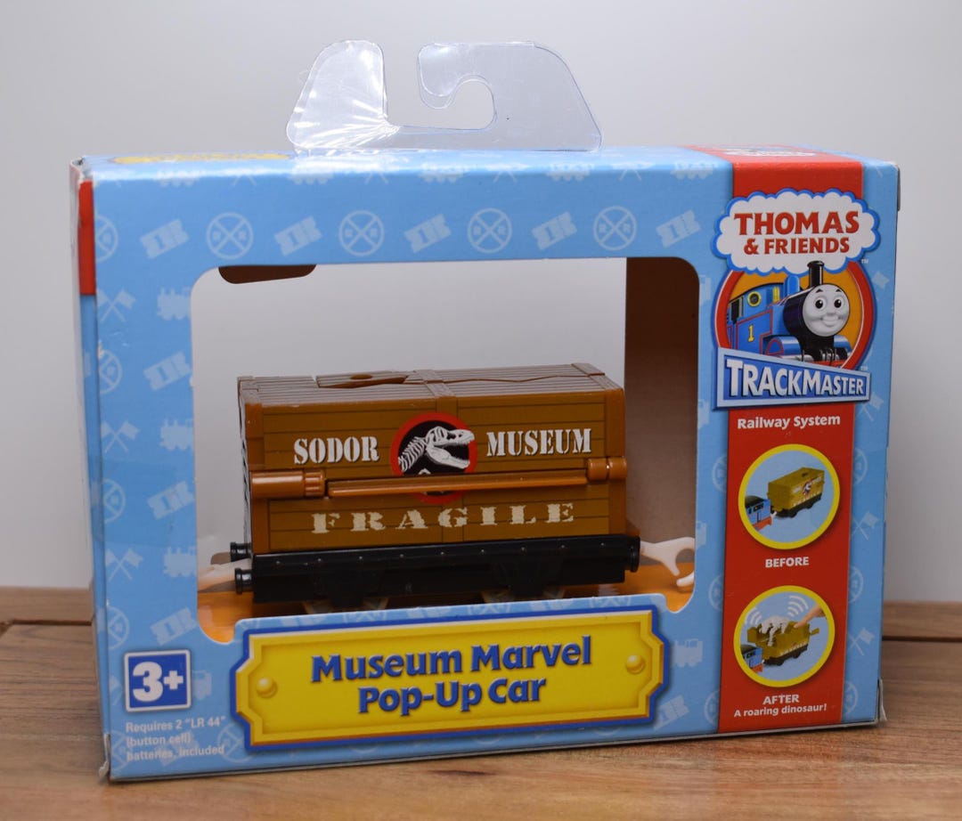 Sodor Museum Marvel Pop-up Car for Trackmaster Thomas & Friends Railway ...