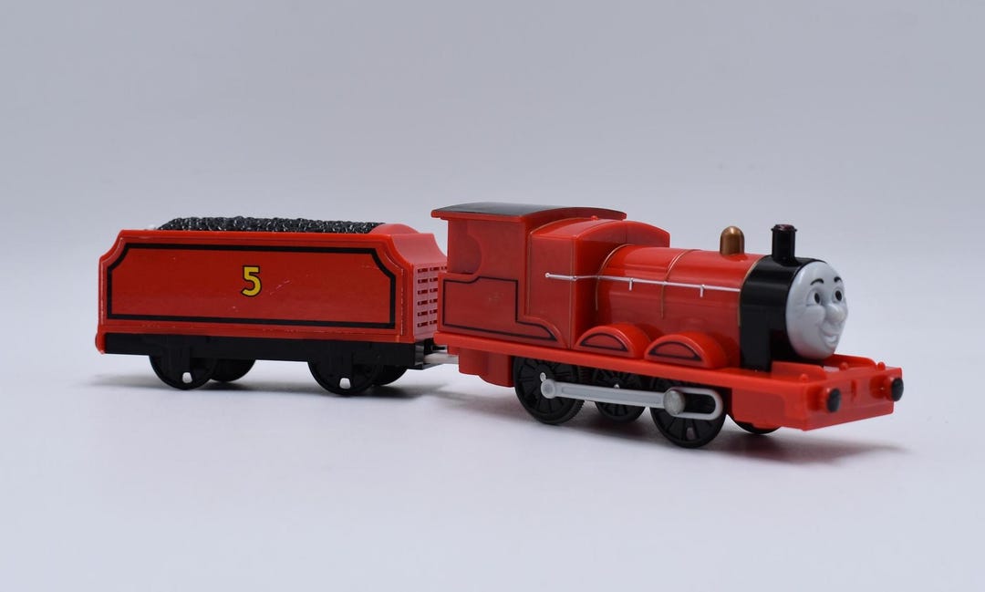James Trackmaster Talking/chuffs Motorized Tender Thomas & Friends ...