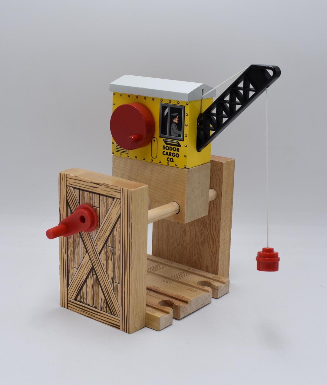 Sodor Cargo Transfer Crane - Thomas the Tank & Friends Wooden Railway ...