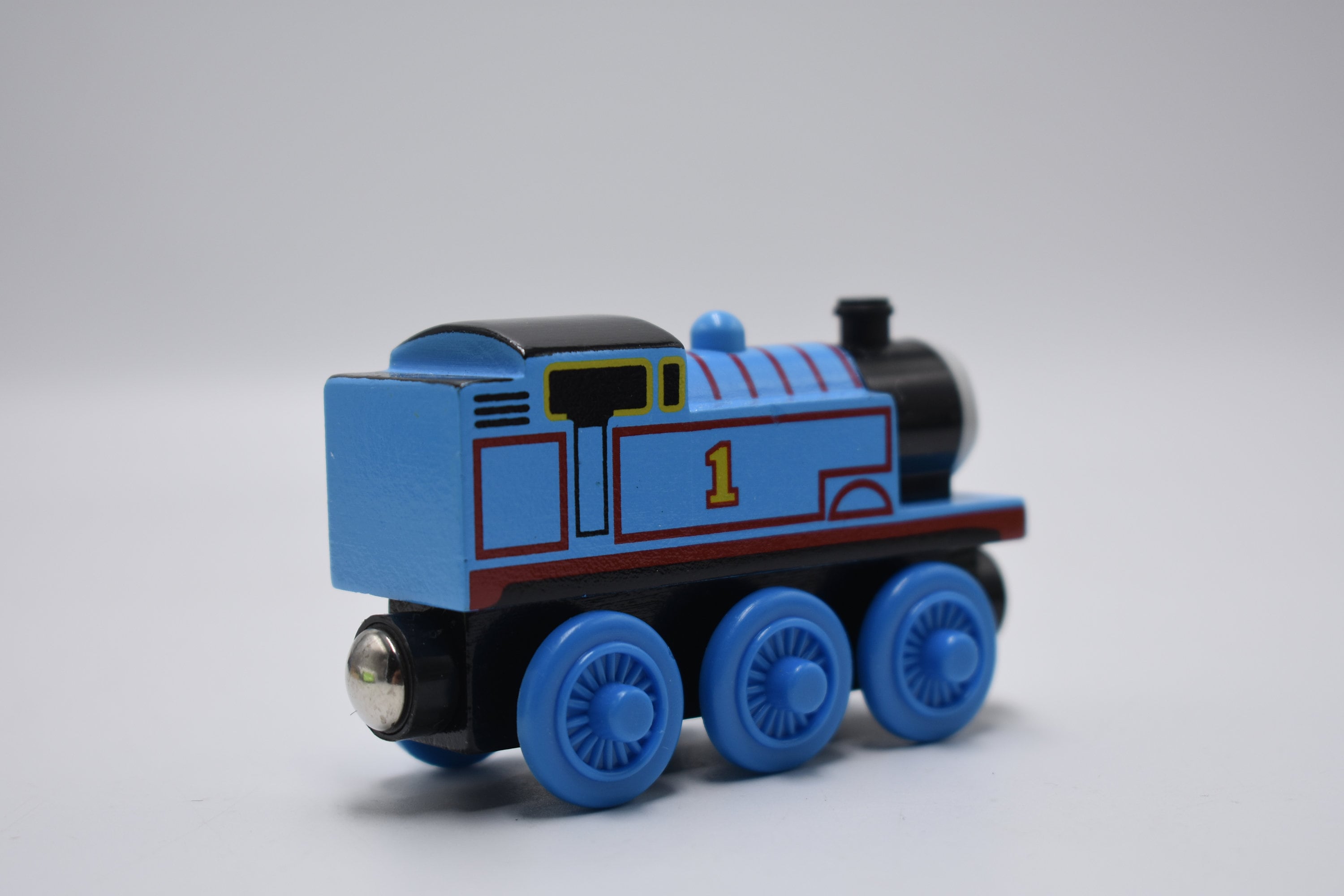 Thomas & Friends Thomas 1blue Wooden Railway Tank Engine 2003 Vintage ...