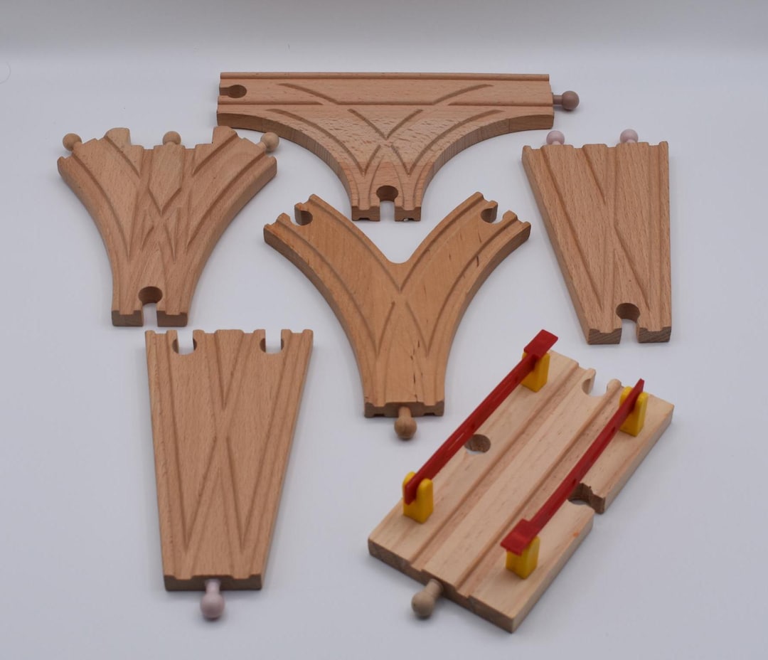 Thomas and Friends Wooden Railway Tracks, Junctions and Splitters - Etsy
