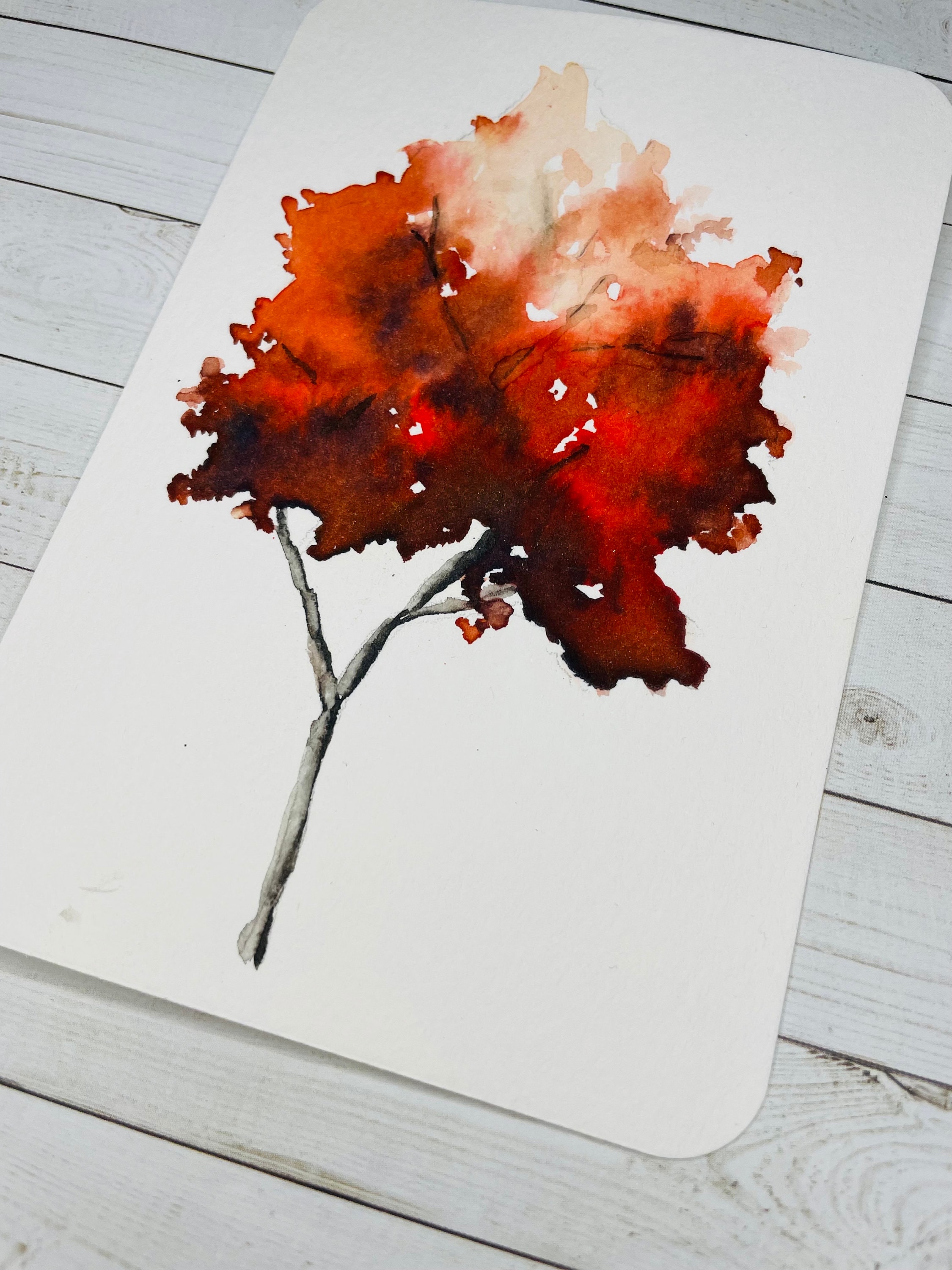 Watercolor Tree, Tree Painting, Watercolor, Watercolor Painting, Tree ...
