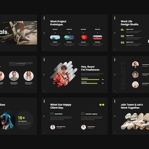 Evox Presentations Template Design - Etsy