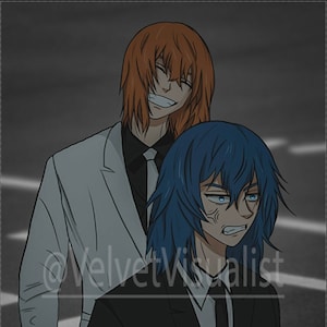 Smiley & Angry, Tokyo Revengers, Art Print - Etsy