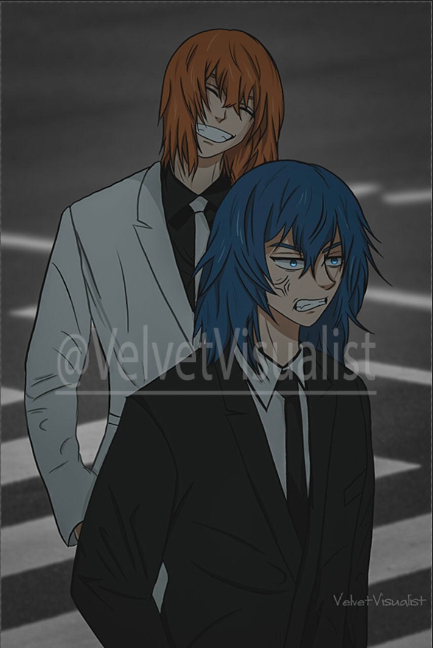 Smiley & Angry, Tokyo Revengers, Art Print - Etsy