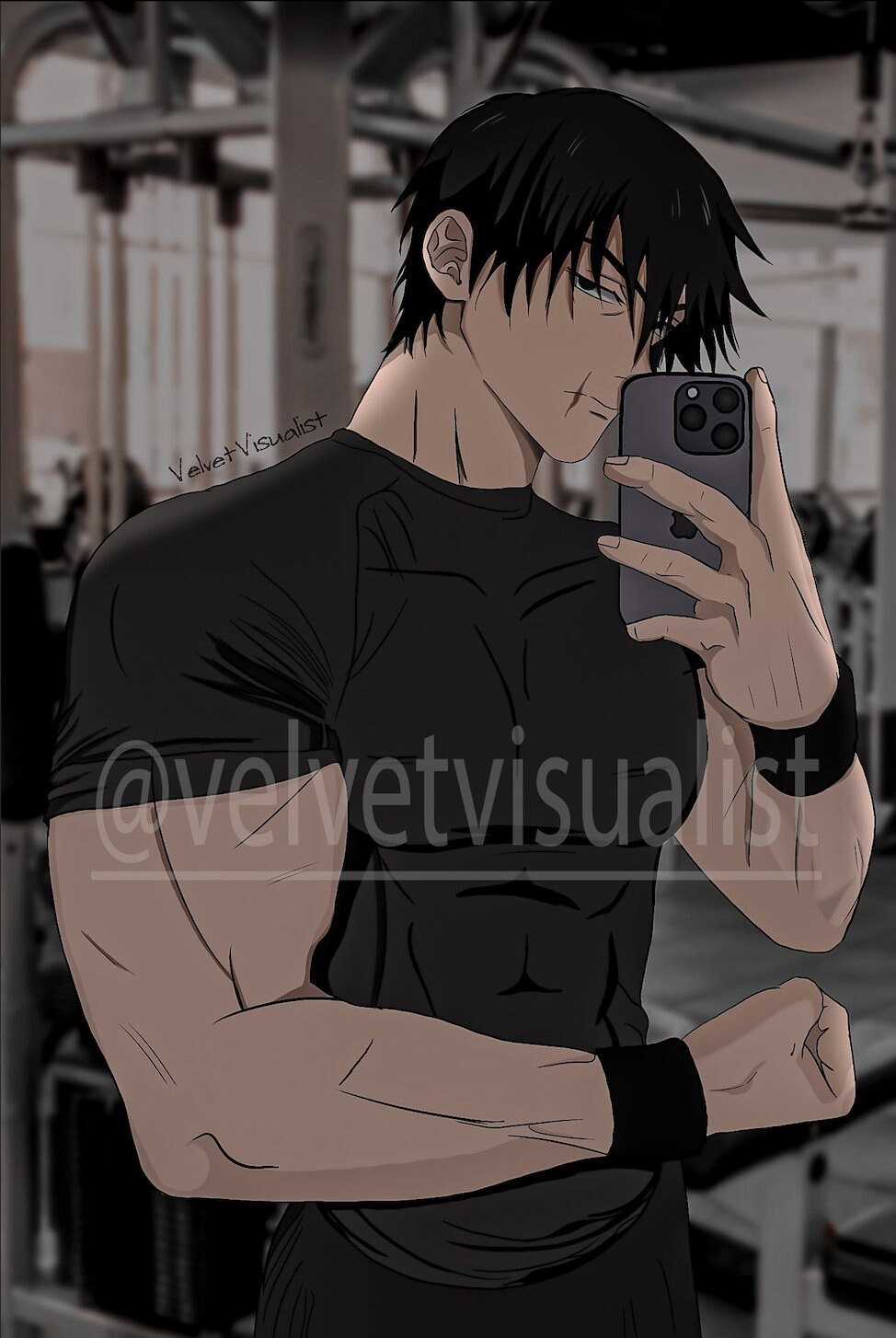 Toji Fushiguro, Jujutsu Kaisen, Art Print - Etsy