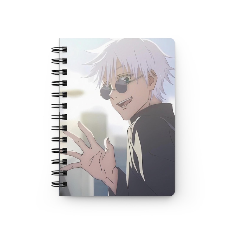 Gojo Satoru, Spiral Bound Journal, Jujutsu Kaisen - Etsy